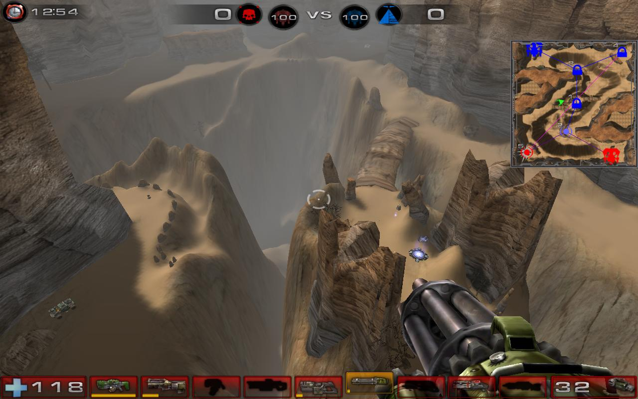 Unreal Archive / Unreal Tournament 2004 (UT2004) / Maps / Onslaught / Canyon Run